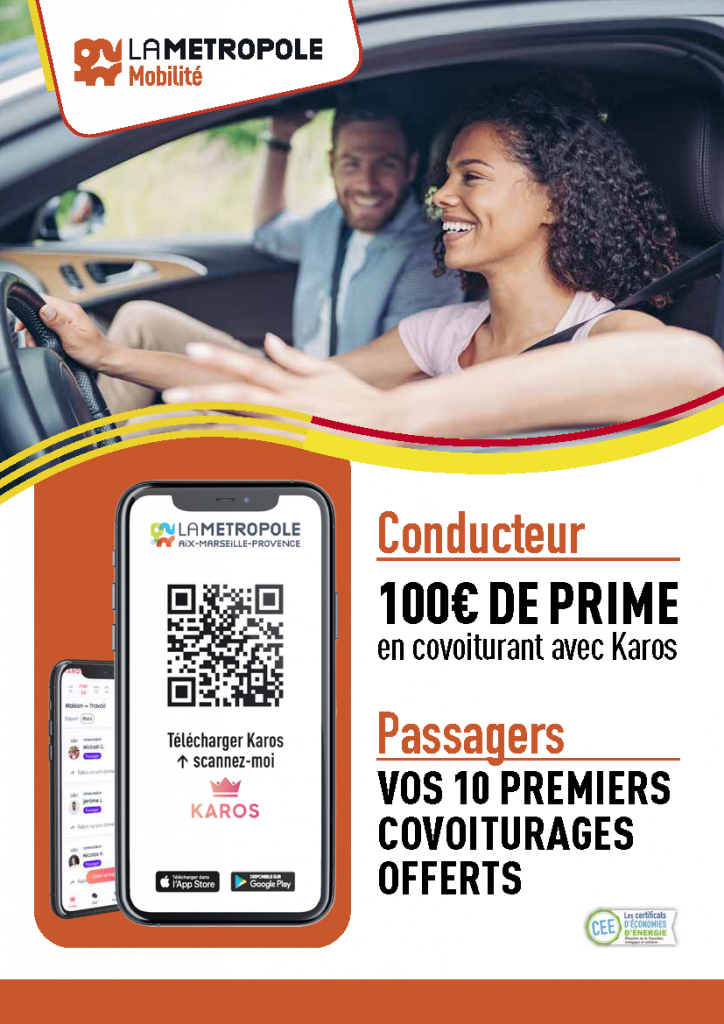 Adoptez Karos, l'application de covoiturage domicile-travail ! - Les Lignes de l'Agglo